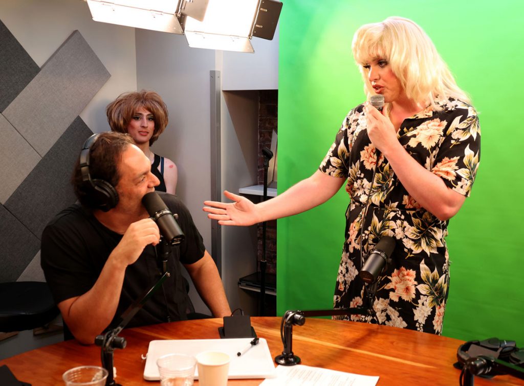 Rain on The SDR Show with Ralph Sutton and Big Jay Oakerson - Fairplay TV